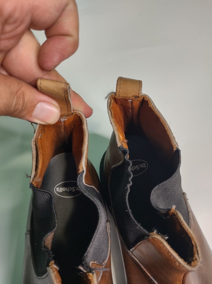 Allen Edmonds Haight Chelsea Brogues Boots 10.5 D Brown Medallion Toe ...
