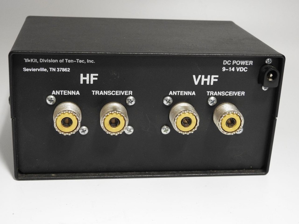 EXCELLENT CONDITION TEN-TEC MODEL 1202 HF AND VHF DUAL BAND POWER & SWR ...