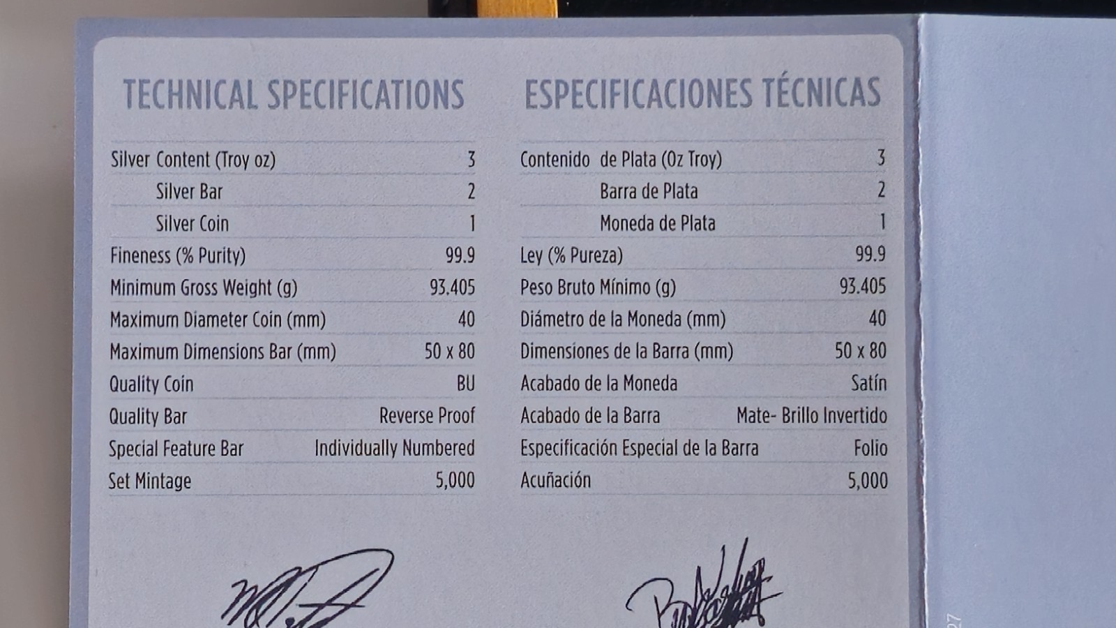 2017 35th Anniversary of the Mexican Libertad 3oz Silver Coin # 885 of ...