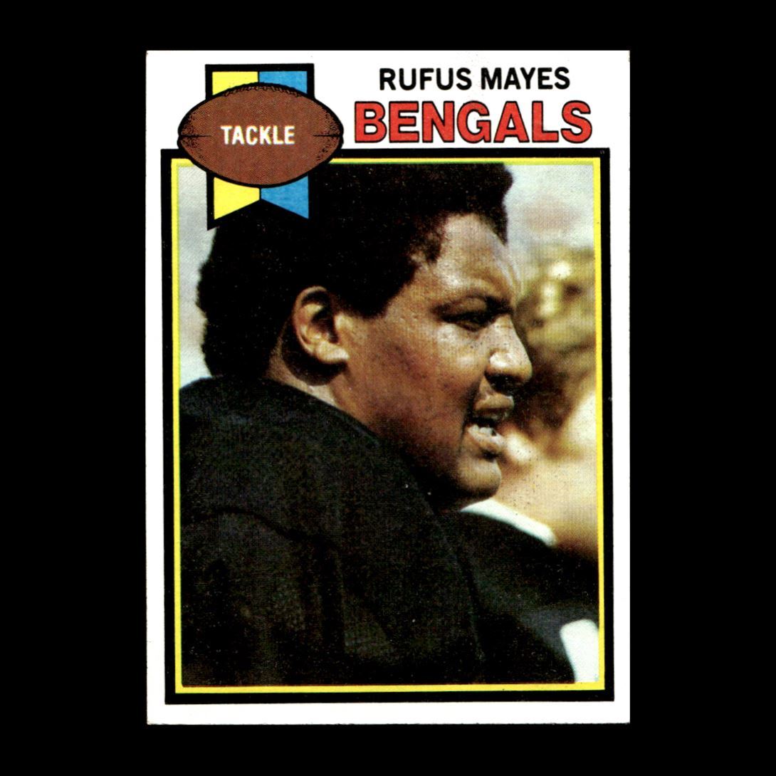 Rufus Mayes 1979 Topps Cincinnati Bengals #374 R311A 3 | eBay