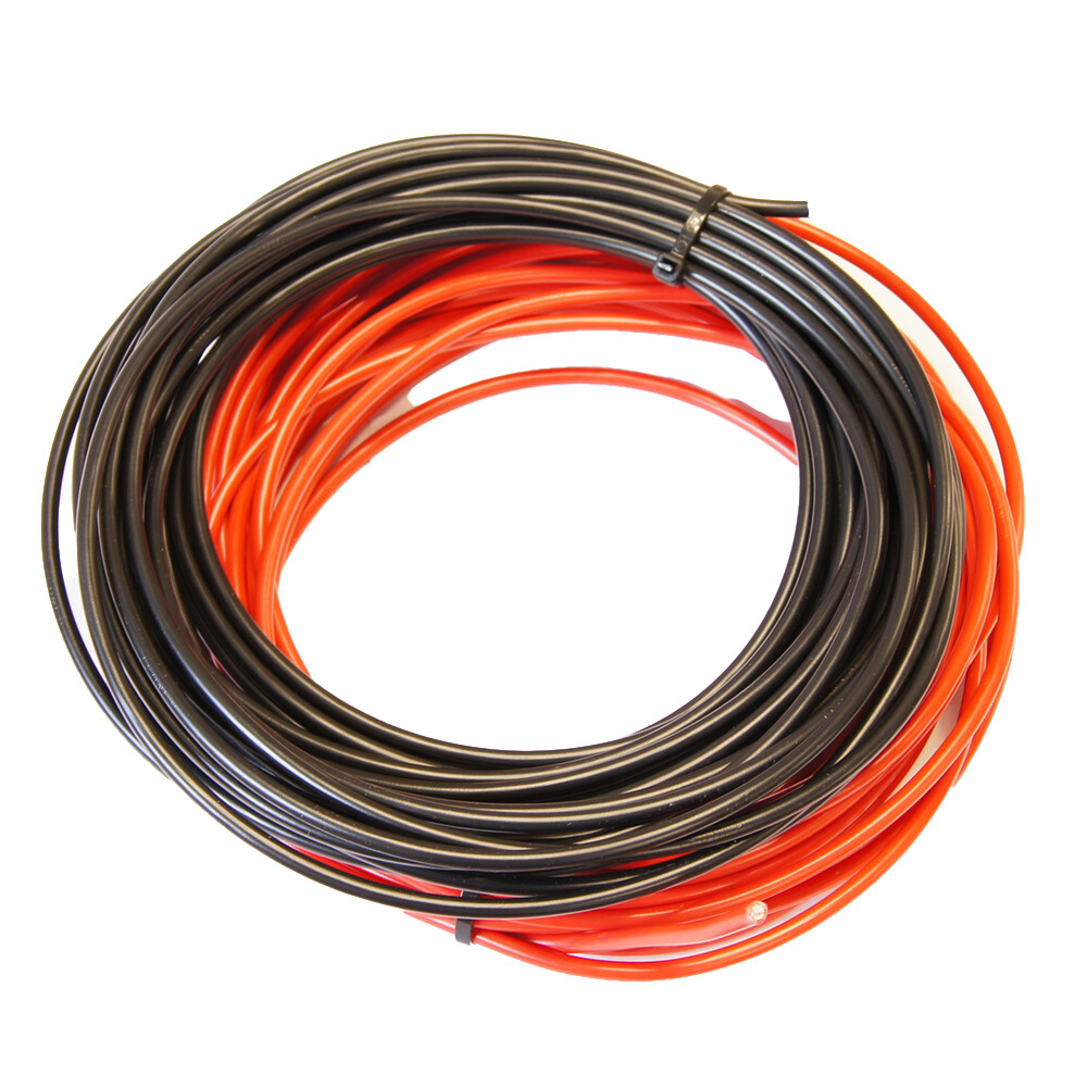 10m 6.0mm 50A Single Core 12V 24V Automotive Cable Wire Auto Car Marine ...