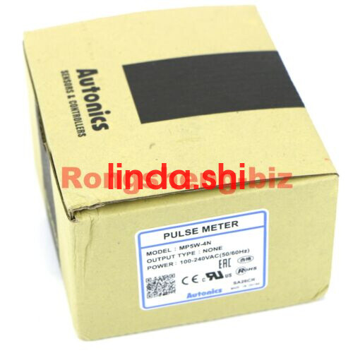 Autonics Mp5w-4n Digital Pulse Meter Indicator 96x48 100 240vac for ...