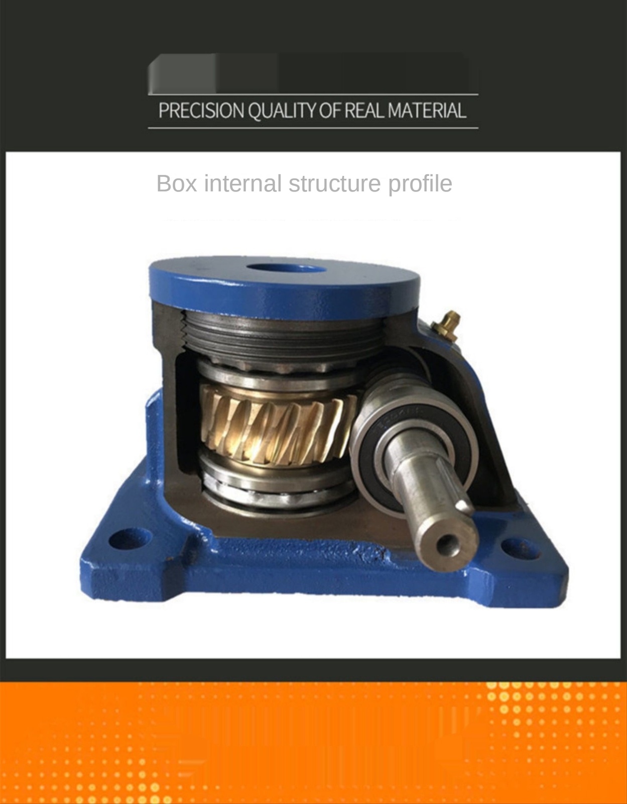 SWL 2.5T Worm Gear Screw Lifter Platform Adjusting Screw Electric ...