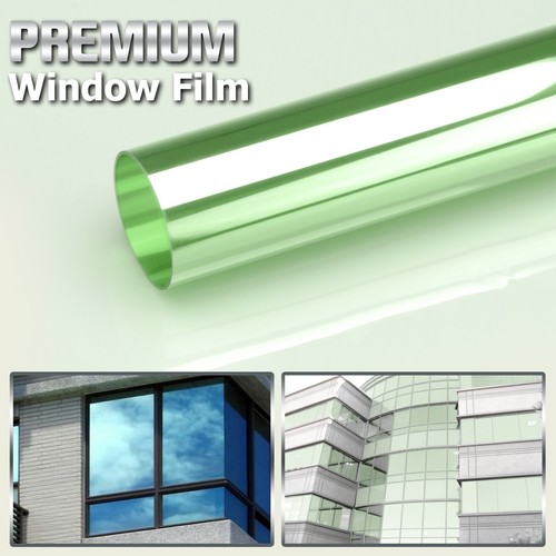 Window Tint One Way Mirror (Chrome Style ONLY) UV Heat Reflective Home ...