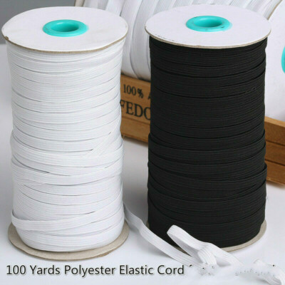100 Yards Polyester Elastic Cord Stretch Apparel Sewing Materials DIY ...