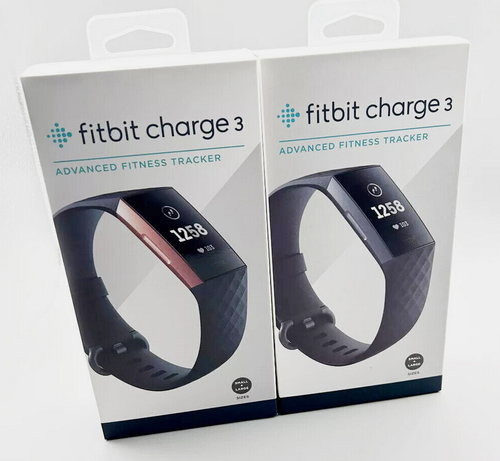 NEW Fitbit Charge 3 FB409 Fitness Activity Tracker Heart Rate Monitor ...