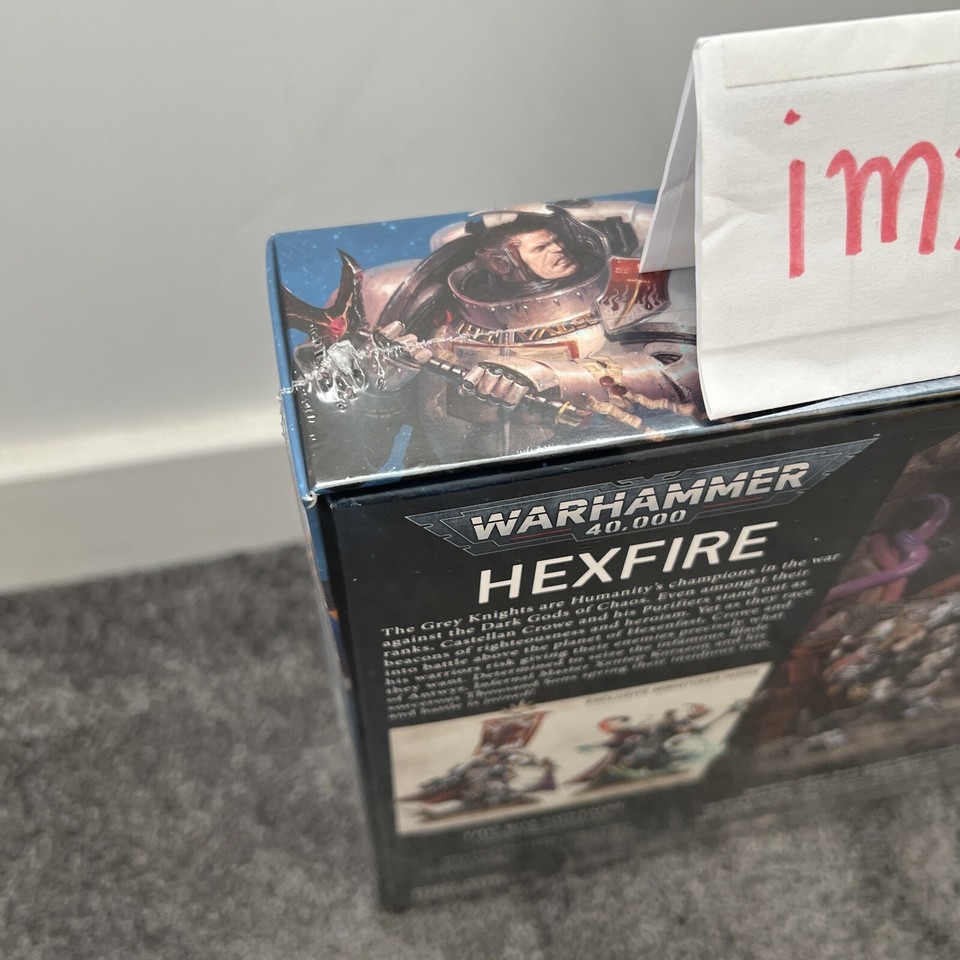 Warhammer 40K Hexfire Box Set SEALED OOP Grey Knights vs Thousand Sons ...