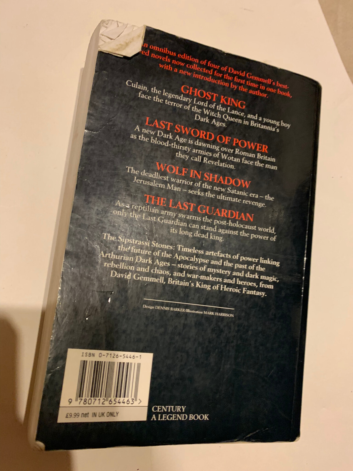 Stones of Power a Sipstrassi Omnibus (legend Books) Gemmell David ...