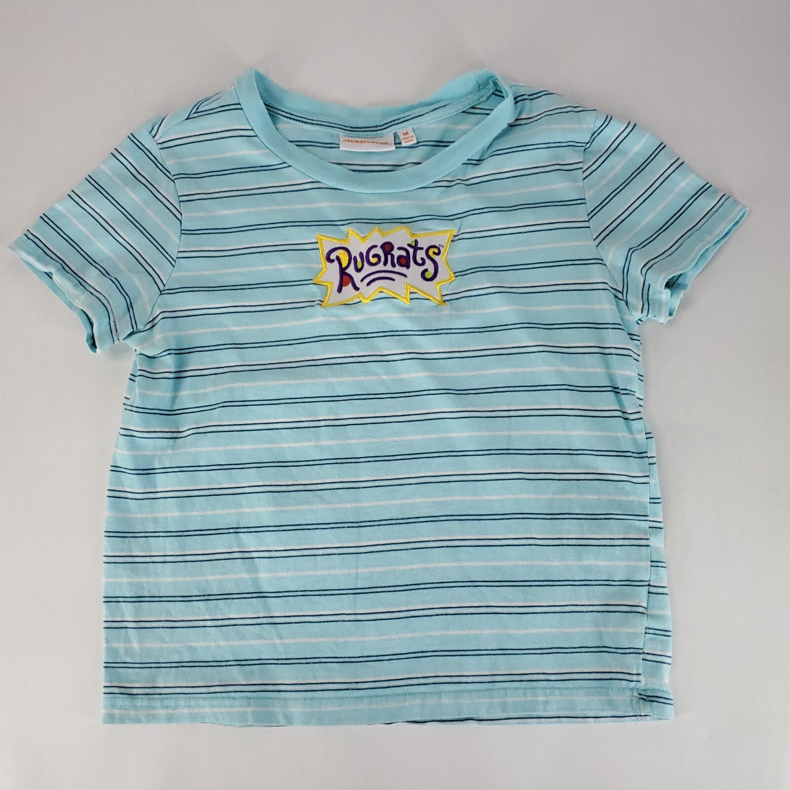 Nickelodeon Rugrats Juniors Embroidered Logo Blue Str… - Gem
