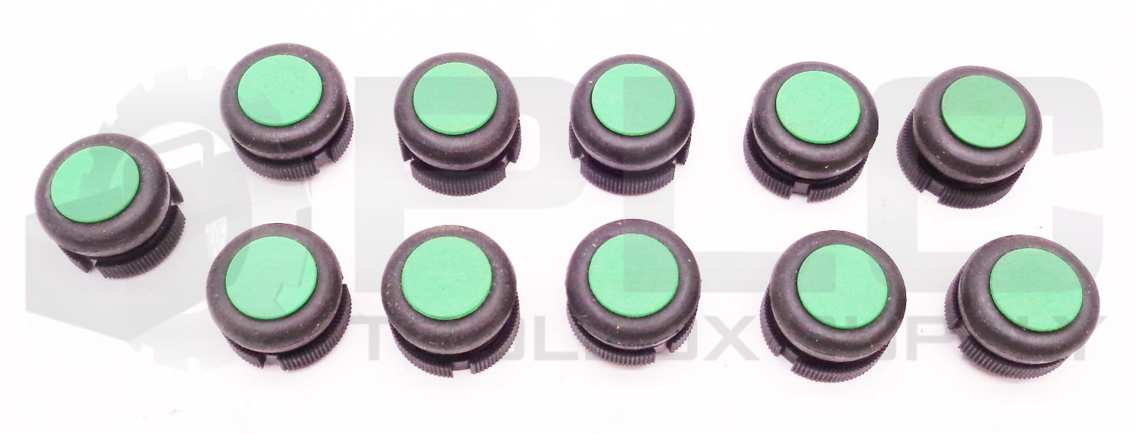 LOT OF 11 NEW SCHNEIDER XACA9413 GREEN BOOTED PUSH BUTTONS | eBay