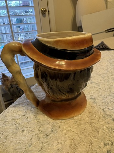 VINTAGE TOBY MUG CUP CERAMIC MAN JAPAN BEARD WALKING STICK. CM 5 | eBay