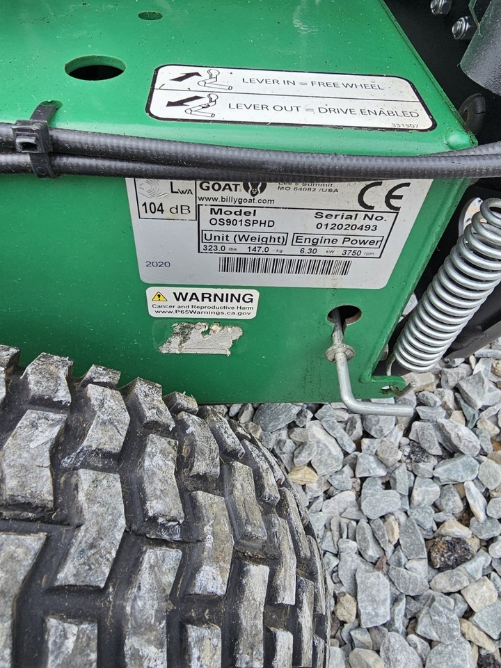 Billy Goat OS901SPH Overseeder/ Thatcher | eBay