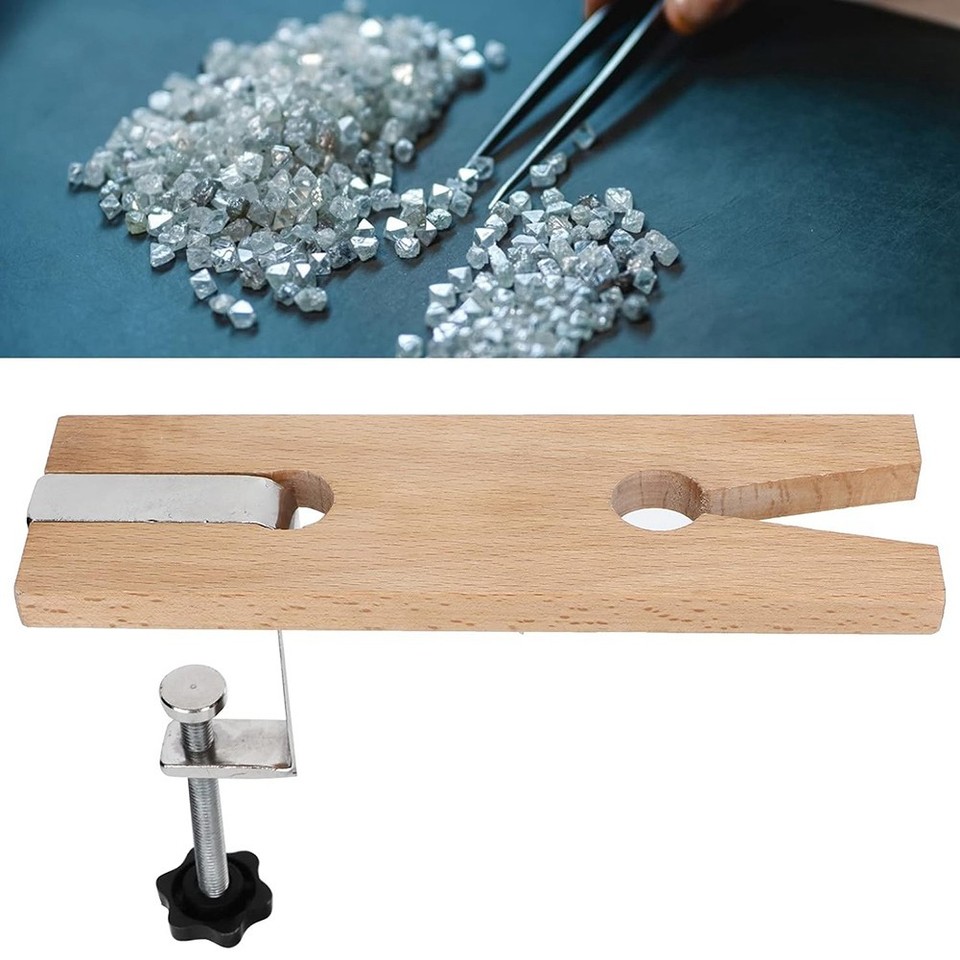 Jewelry Bench, Pin Clamp Wooden Workbench Professional Jewels ...