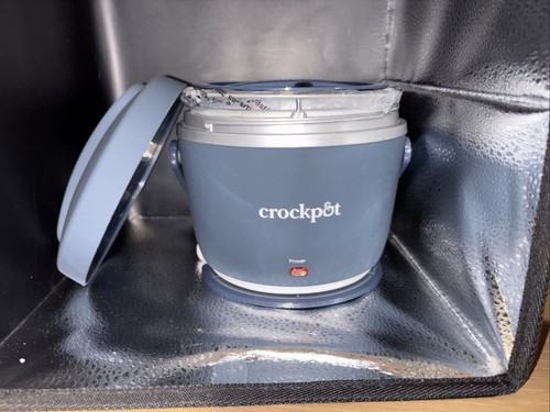 Crock-Pot 20-Ounce Electric Lunch Box, Portable Food Warmer, Faded Blue ...