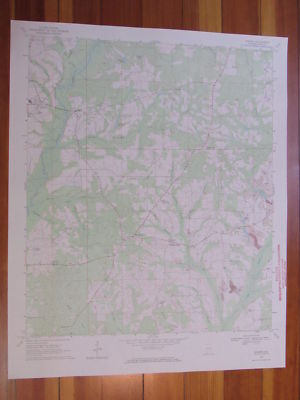 Goshen Alabama 1970 Original Vintage USGS Topo Map | eBay
