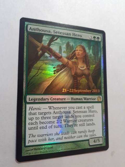 MTG Anthousa, Setessan Hero Pre-Release & Release Promos 149/249 Foil ...