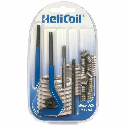 Helicoil M10 x 1.25 Eco Thread Repair Tool Kit With Drill, Tap And Die ...