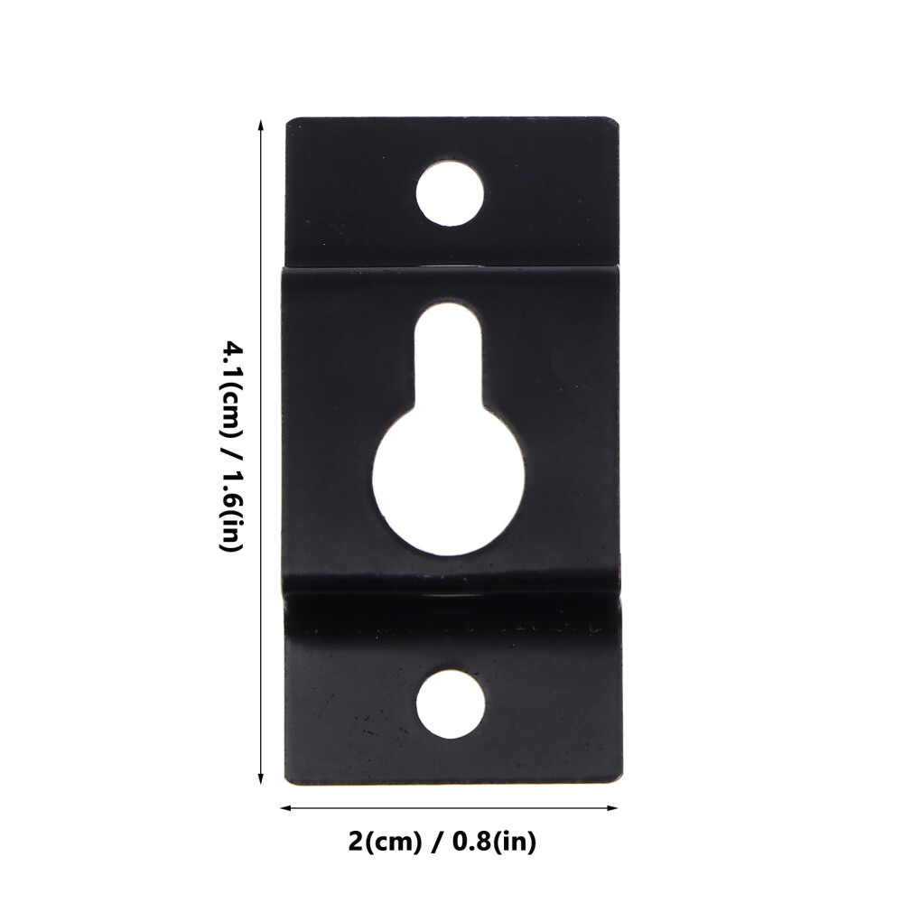 Keyhole Speaker Wall Mounts Pinpoint AM30 (Black) Adjustable