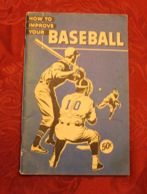 How to Improve your Baseball ~ The Athletic Institute Booklet | eBay