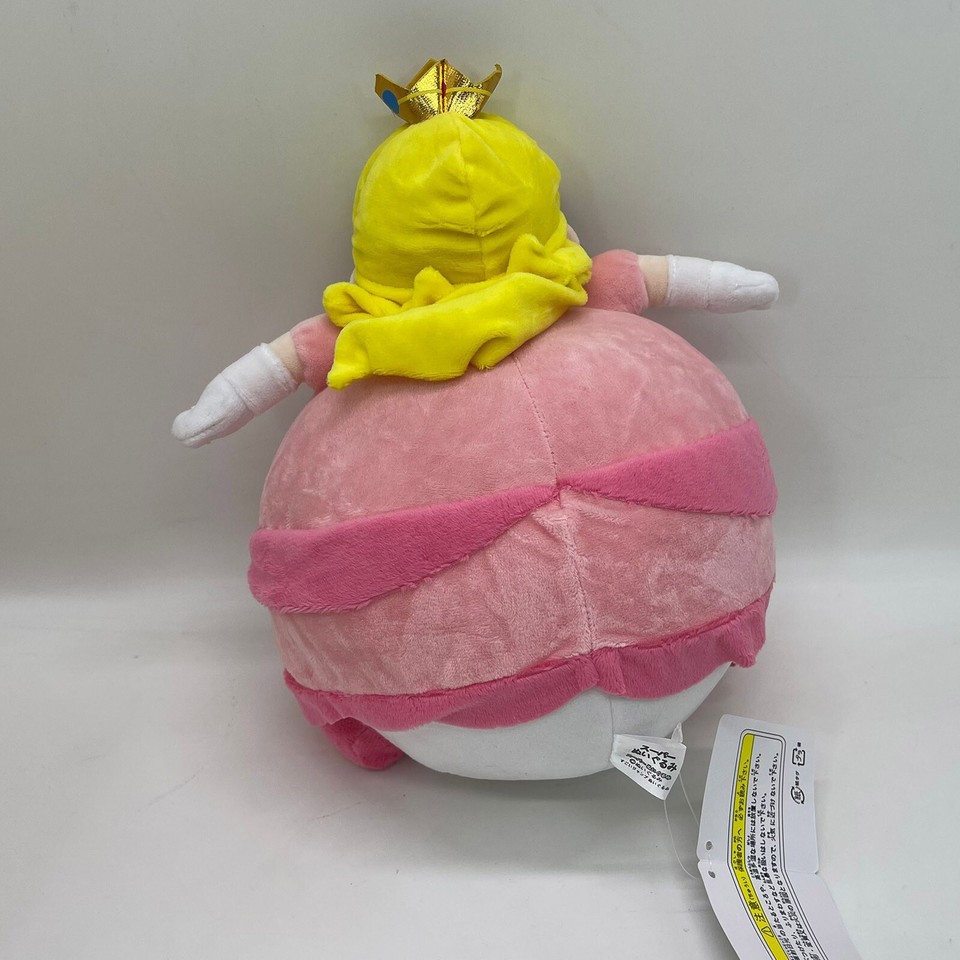 Super Mario Bros. Wonder Ballon Princess Peach Plush Soft Toy Doll ...