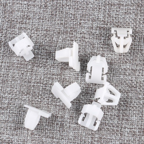10 Nylon Front Door Body Side Molding Clip Retainer A20783 For Honda ...