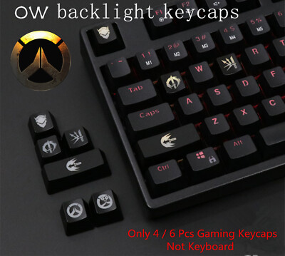 Overwatch Backlit Hero Keyset Keycap Key Cap For Cherry MX Mechanical ...