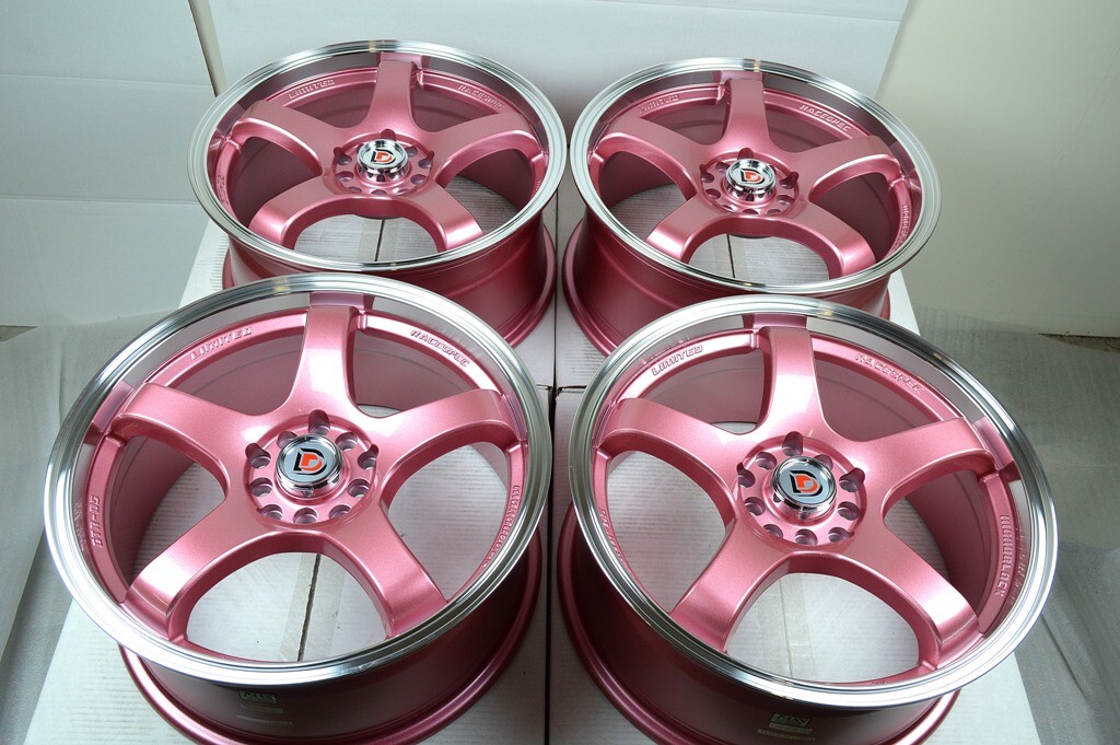 Pink Wheels Rims Avant Garde Wheels | Honda Civic Si | AG M220 Custom