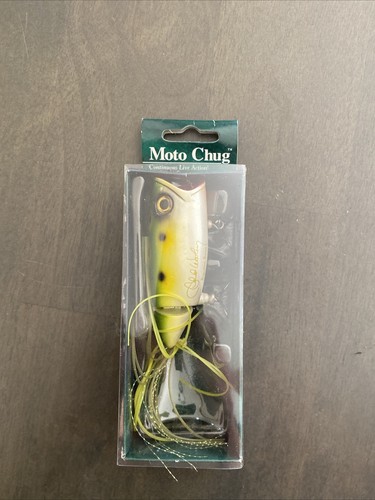 Vintage Chuck Woolery Moto Chug Live Action Fishing Lure in Original ...