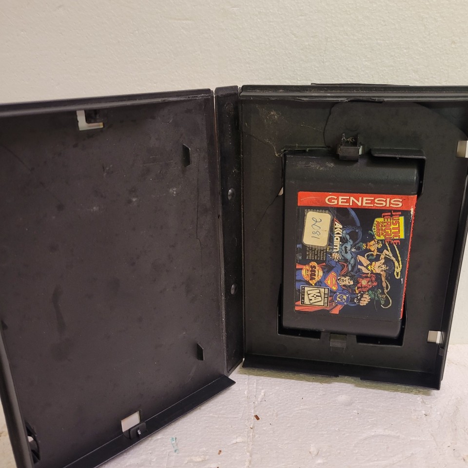 Justice League Task Force (Sega Genesis, 1995) Loose Tested Working ...