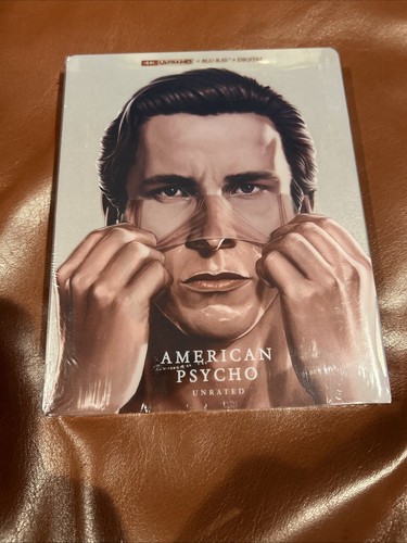 American Psycho 4K SteelBook (4K Ultra HD + Blu-ray + Digital Code) New ...