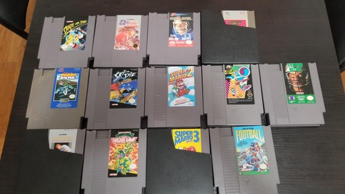 Nintendo NES TESTED Games Lot of 13 Cartridges Entertainment System | eBay