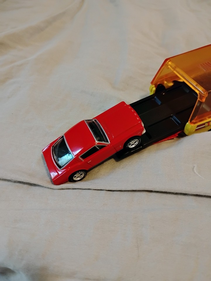 1972 Matchbox Super Kings K7 Transporter & 1965 Mustang GT (1998) Red Matel | eBay