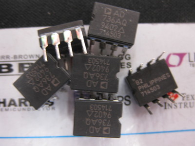 1X AD736AQ Low Power True RMS-to-DC Converter AD736 | eBay