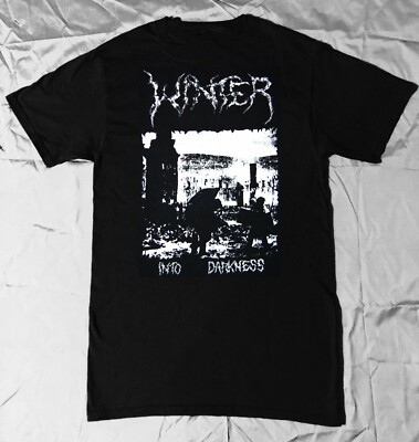 WINTER "Into Darkness" Black T Shirt Doom Death Metal OSDM | eBay