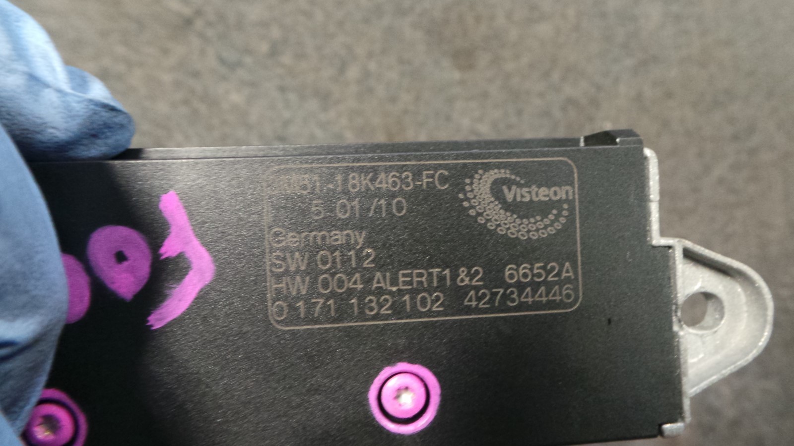 Ford Focus heater matrix radiator core auxiliary 3m51-18k463 2005 ...