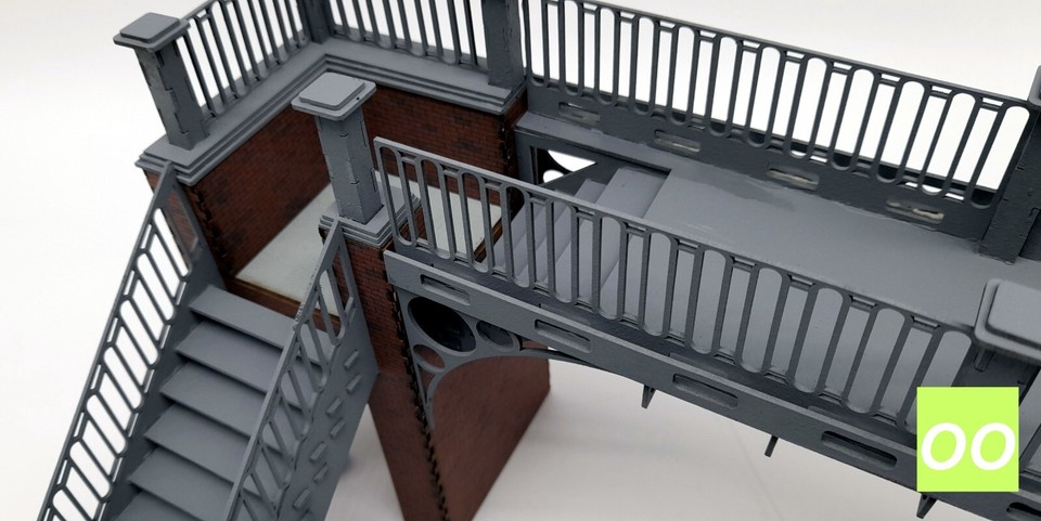 Modelux OO Gauge 'Dawlish Warren' Footbridge kit | eBay UK