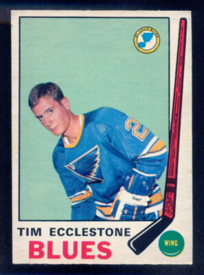 1969-70 OPC O PEE CHEE HOCKEY #179 TIM ECCLESTONE EX-NM St. Louis Blues ...