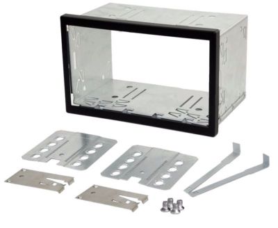 Replacement Double DIN Kit Car Stereo Radio Sleeve Cage 110mm Box ...