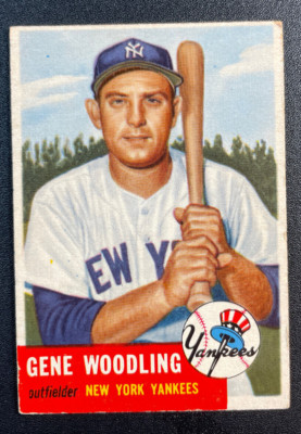 1953 Topps #264 Gene Woodling VG-EX/EX. New York Yankees | eBay