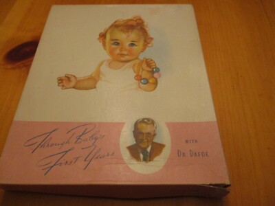 Baby Book "Through Baby's First Years" w/ Dr. Dafoe in original box ...