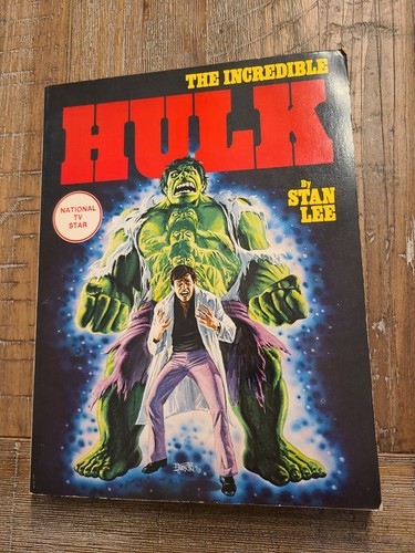 The Incredible Hulk Graphic Novel | 1st 1978 Softcover TPB | Fireside ...