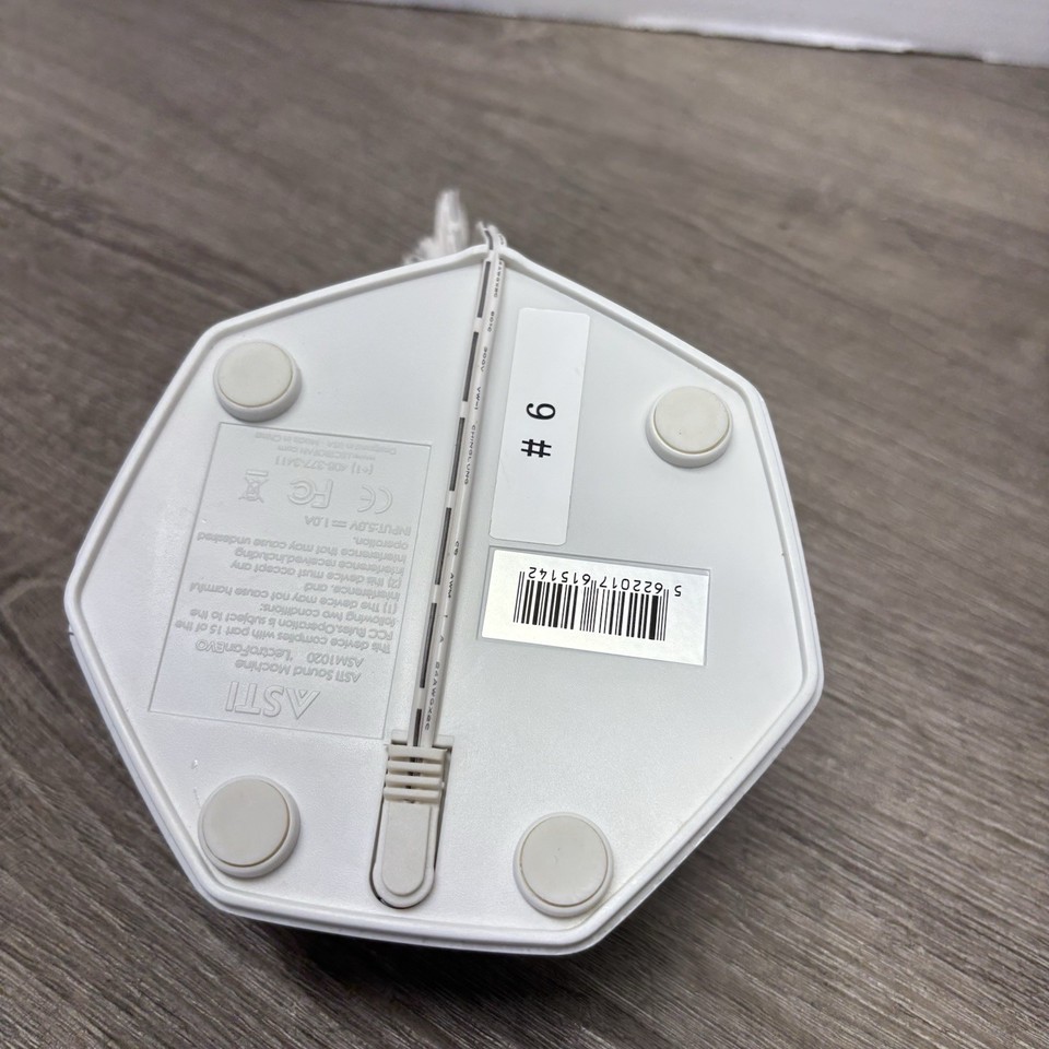 LectroFan EVO ASM1020 ASTI White Noise Sound Machine With Power Cord ...