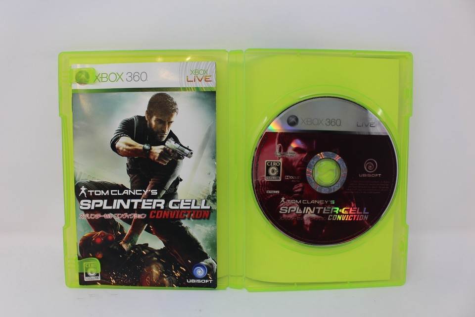 Tom Clancy's Splinter Cell Conviction Microsoft Xbox 360 Japanese ...