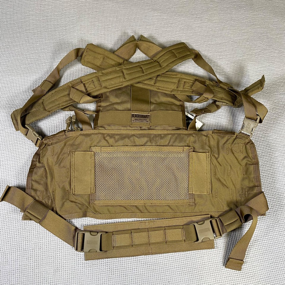 Blackhawk RRV Rhodesian Recon Enhanced Commando Chest Rig, Mag Pouches ...