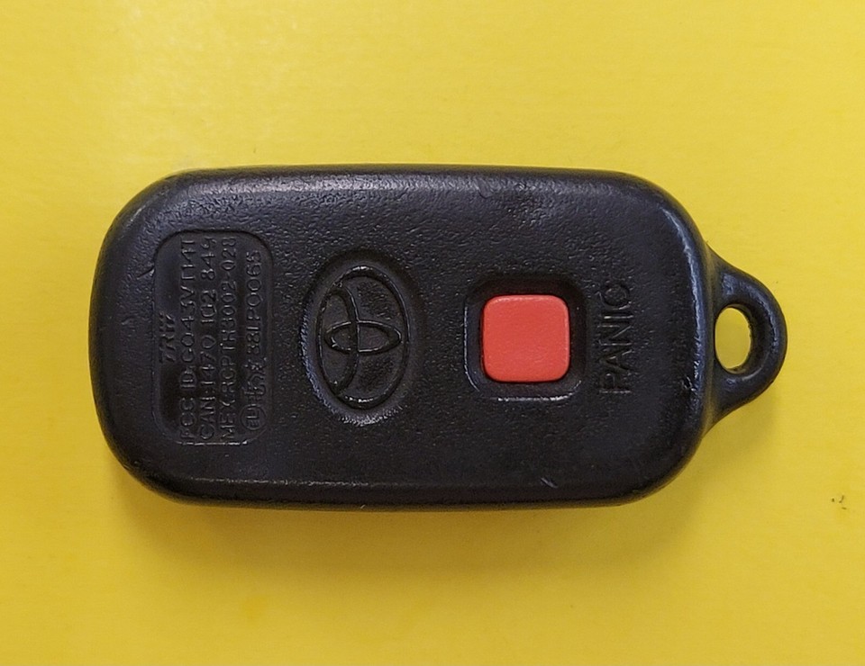 OEM Toyota GQ43VT14T 89742-AA030 Solara Camry Keyless Remote Fob 4 ...
