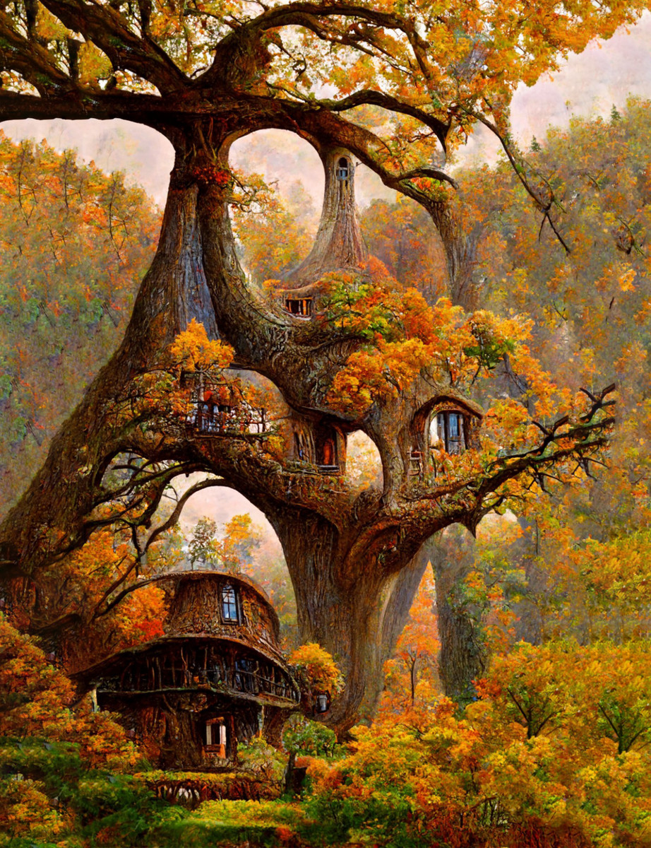 Fantasy Tree Art