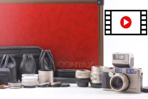 3 Lens [Near MINT w/Case] Contax G2 Film Camera 45 28 90mm TLA200 From ...