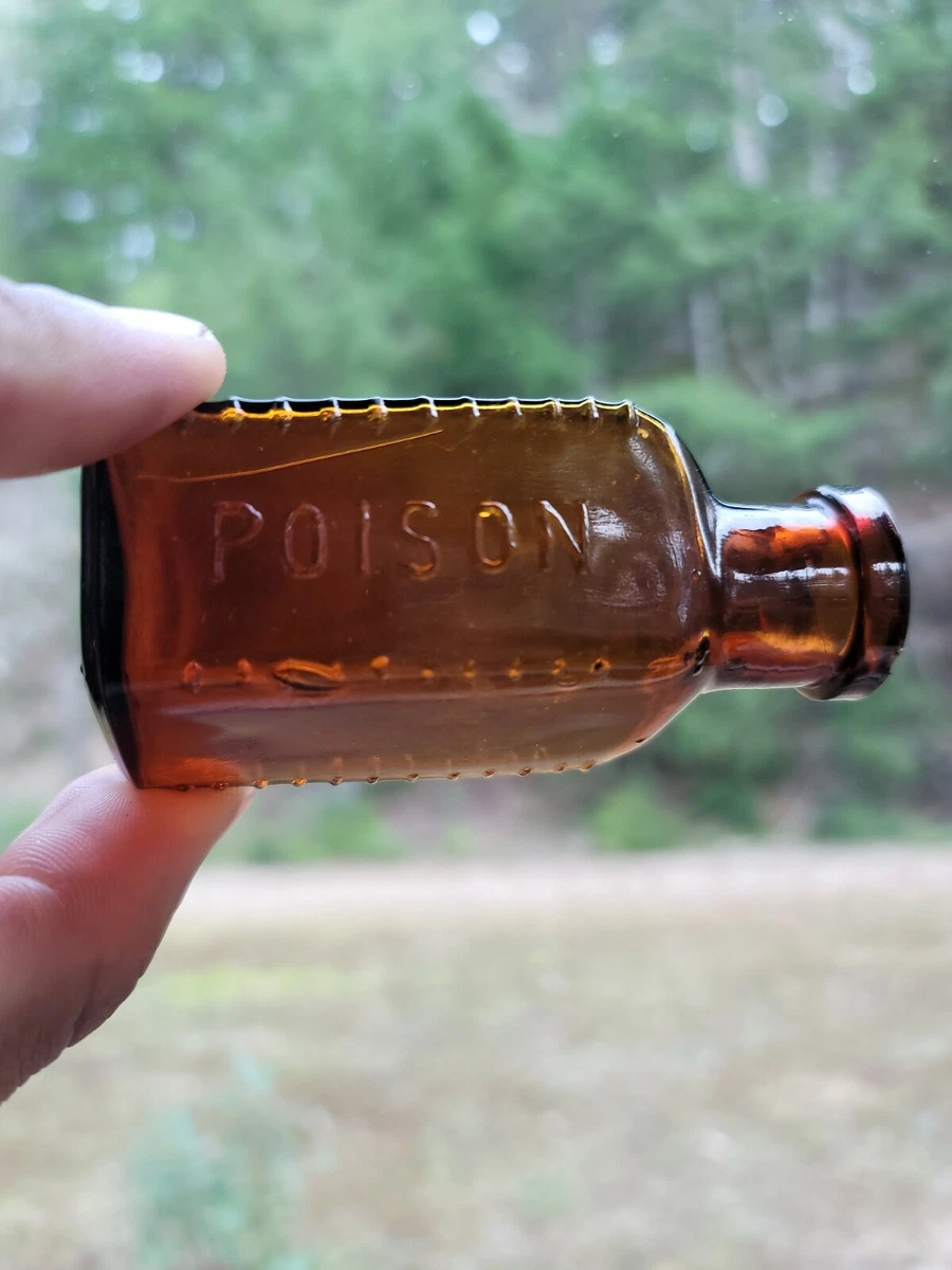 Vintage Poison Bottle