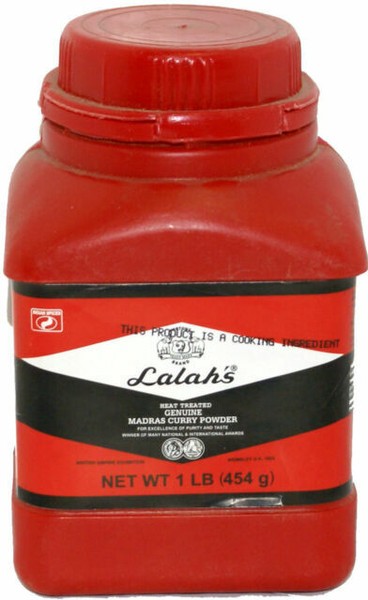 Lalah's Indian Heat Treated Genuine Madras Curry Powder 1lb for sale ...