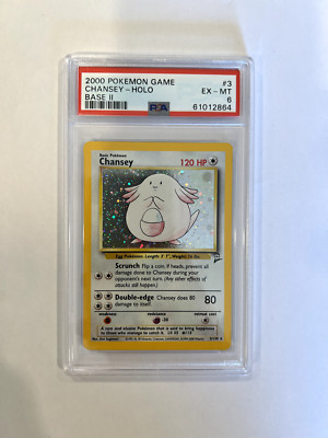 2000 Pokemon Base 2 Holo #3 Chansey PSA 6 | eBay